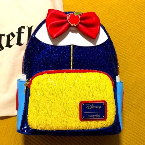 Loungefly | Bags | Loungefly Disney Princess Snow White Sequin Mini ...